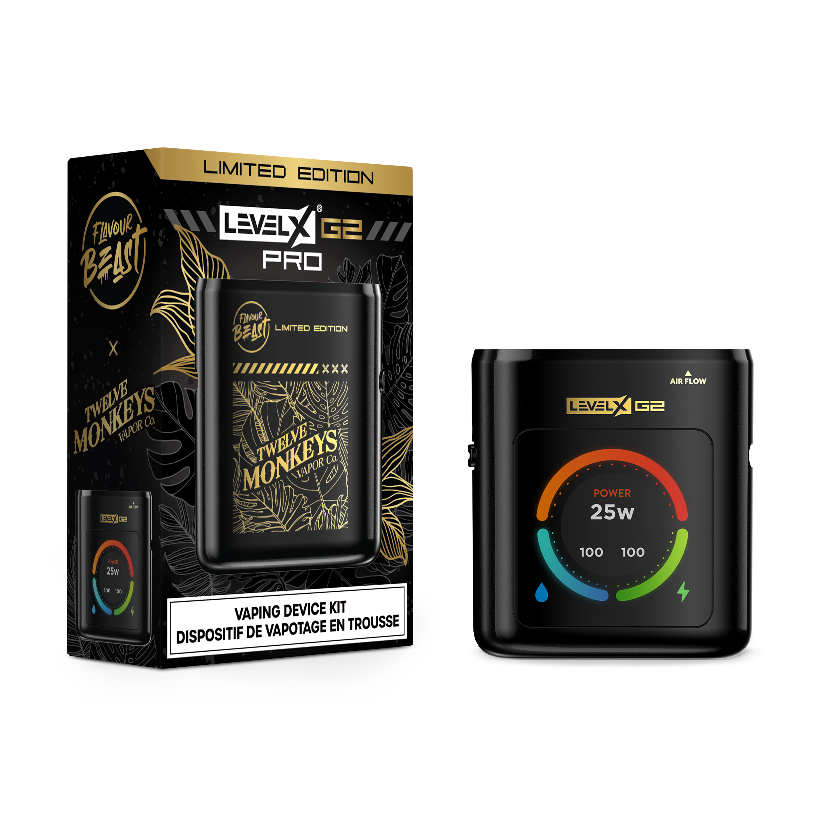 Level X Boost G2 Pro 1000 Device - 12 Mokeys Edition – Infinite Vapes ...
