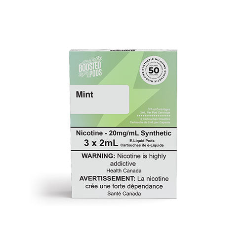 Boosted Mint Stlth Compatible Pods – Infinite Vapes Canada