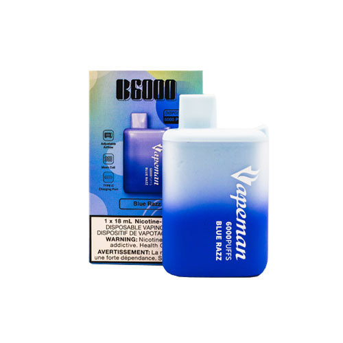 Vapeman B6000 Disposable Vape - 6000 Puffs – Infinite Vapes Canada